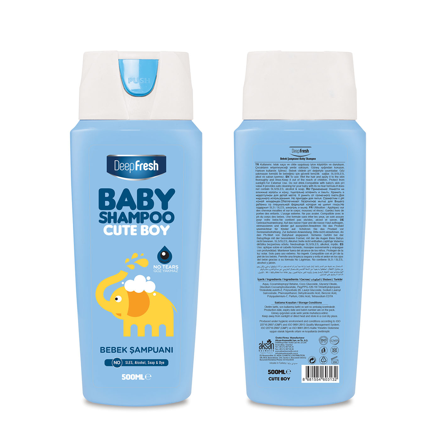 Baby Shampoo – Cute Boy | Deepfresh Lebanon
